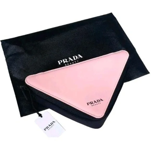 low prices shop Prada Triangle Beauty Pouch / dust bag